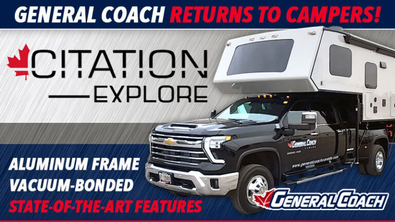 General Coach Canada Debuts New Truck Campers – RV PRO
