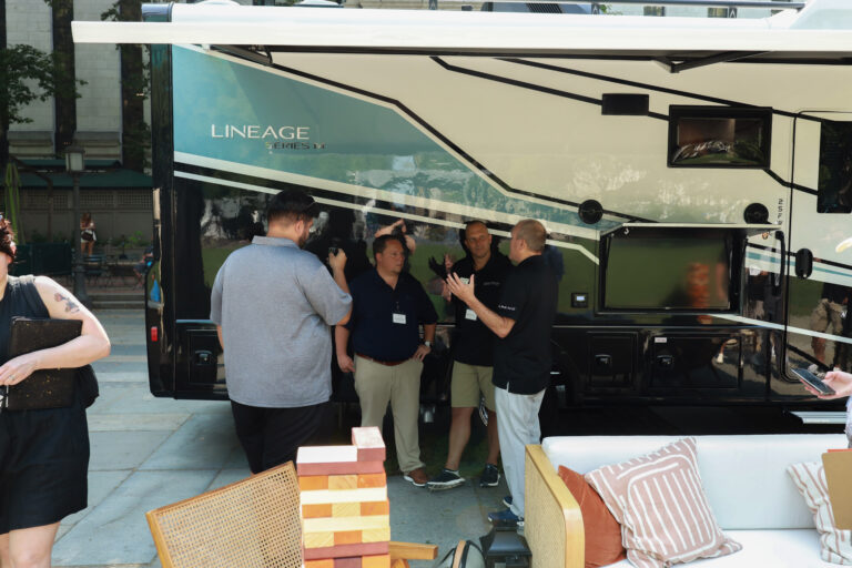 Grand Design Unveils Class C Lineage at NYC Glamping Event – RV PRO