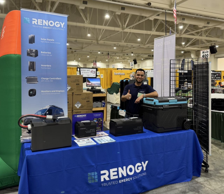 Renogy, Campers Inn RV Showcase Power Solutions & Cooling Technology ...