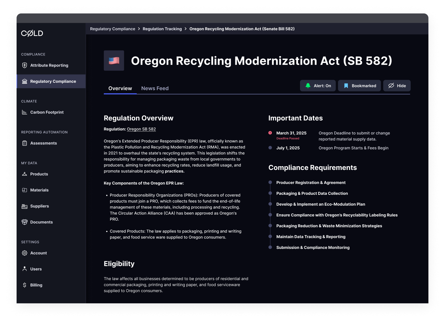 OIA, Cold Partner To Help Companies Tackle Regulatory Compliance – RV PRO