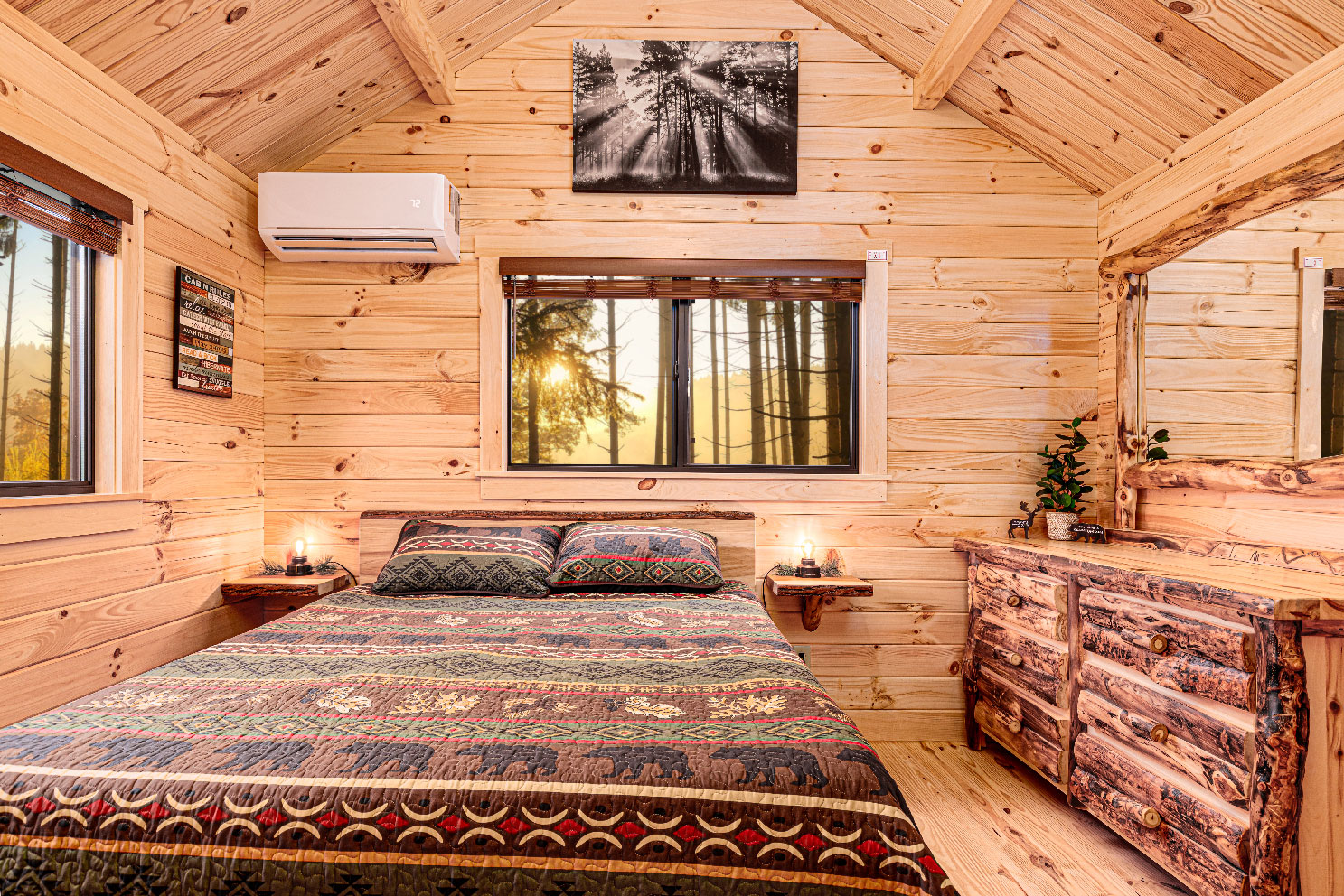 Lancaster Log Cabins' Rustic Park Models for Campgrounds & Resorts – RV PRO