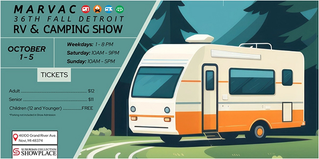 MARVAC To Host 36th Fall Detroit RV & Camping Show – RV PRO